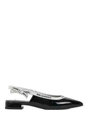 Karl Lagerfeld Pointed-toe Pumps - Black