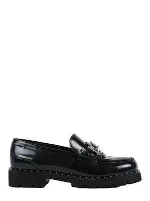 Karl Lagerfeld Chain-detail Loafers - Black