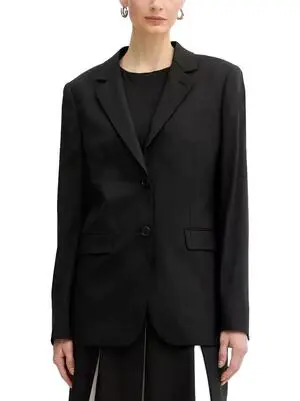 Karl Lagerfeld Single-breasted Blazer - Black