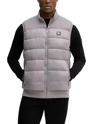 Karl Lagerfeld Quilted Vest - Grey