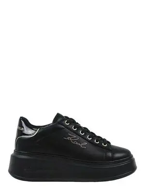 Karl Lagerfeld Anakapri Logo Platform Sneakers - Black