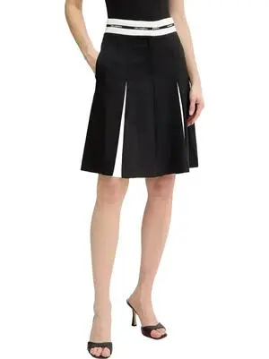 Karl Lagerfeld A-line Skirt - Black