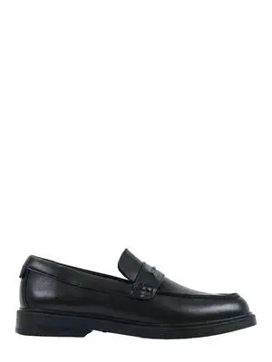 Karl Lagerfeld Strap Loafers - Black