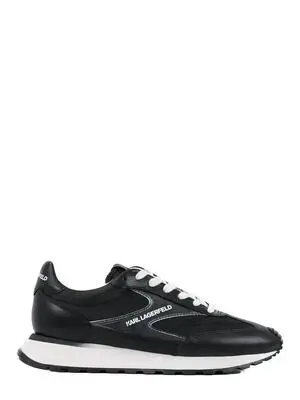 Karl Lagerfeld Logo Panelled Sneakers - Black