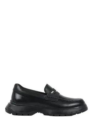Karl Lagerfeld Keaton Saddle Loafers - Black
