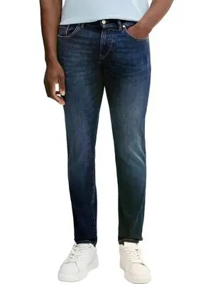 Karl Lagerfeld Kl-jordan Slim-cut Jeans - Blue