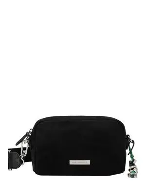 Karl Lagerfeld Charm-detail Crossbody Bag - Black