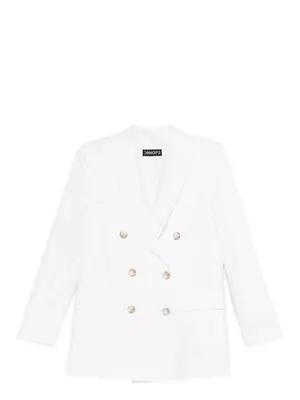 DRHOPE Double-breasted Blazer - White
