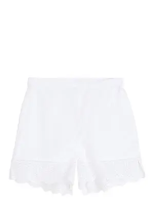 BY MALENE BIRGER Greta Organic Cotton Shorts - Pure White