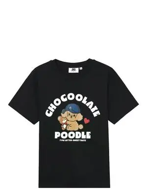 CHOCOOLATE Logo-Print T-Shirt Black