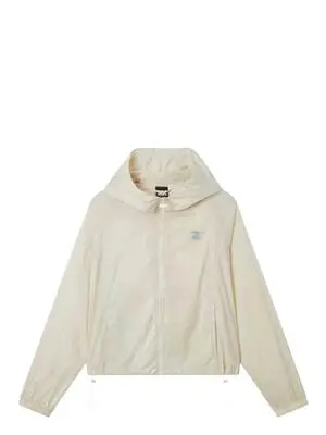 FINGERCROXX Hooded Zip-up Jacket - Neutrals