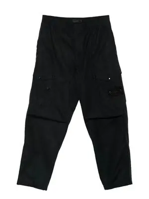 Stone Island Cargo Pocket Trousers - Black