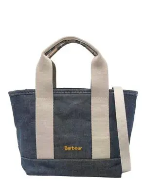 Barbour Mini Mya Denim Tote Bag - Blue