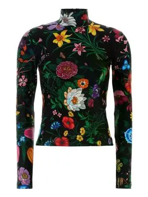 GUCCI Floral Print Top