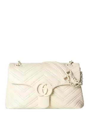 Gucci Small Logo-plaque Cross-body Bag - Neutrals