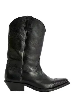Our Legacy Consultant Leather Boots - Black