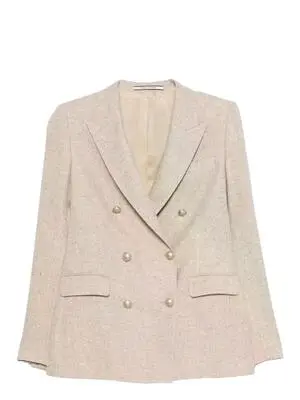 Tagliatore Double-breasted Jacket - Neutrals