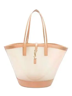 Saint Laurent Panier Tote Bag - Neutrals