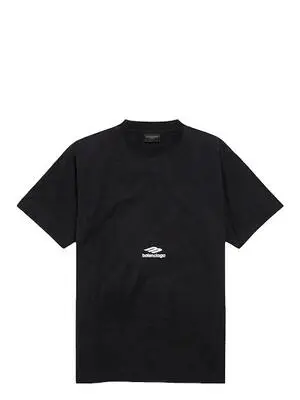 Balenciaga 3b Sports Icon T-shirt - Washed Black