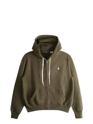 Polo Ralph Lauren Arctic Fleece Knit Full Zip Sweatshirt - Brown