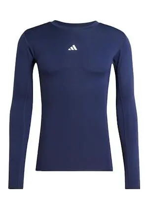 Adidas Techfit Compression Long Sleeve Top - Legend Ink