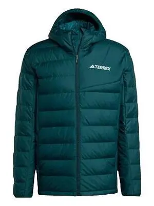 Adidas Terrex Light Down Climawarm Hooded Jacket - Aurora Ivy