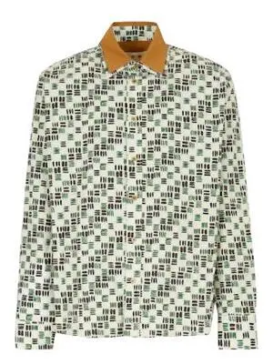 Marni Rhythms Print Poplin Shirt - Rhb11
