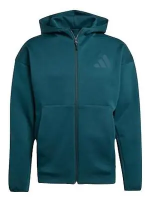 Adidas Z.n.e. Full-zip Hooded Track Jacket - Aurora Ivy