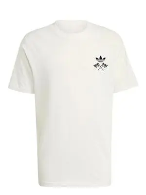 Adidas Adi Racing Car Graphic T-shirt - Core White