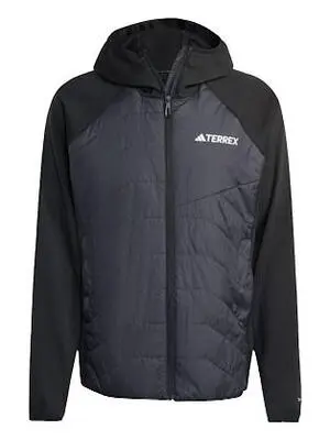 Adidas Terrex Climawarm Insulated Hybrid Hooded Jacket - Black