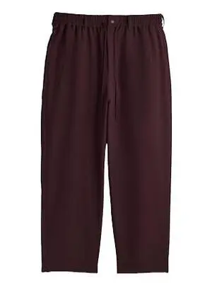 Adidas Y3 Uniform Track Pants - Shadow Maroon