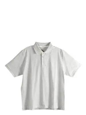 Saint Laurent Classique Bande Polo Shirt - Gris Chine