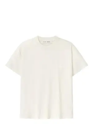 Fear Of God Essentials Embroidered Classic Fit T-Shirt Ivory
