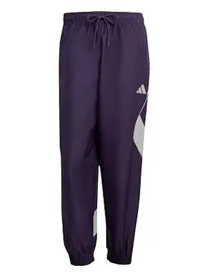 Adidas Stadium Tracksuit Pants - Aurora Plum Metal Grey
