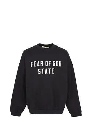 Fear Of God Essential Fleece Sweatshirt - Black