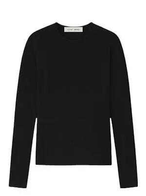 Fear Of God Essentials Rib Long Sleeve Top - Vintage Black