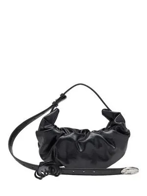 DIESEL Grabd 2.0 Grabd Hobo S Shoulder Bag - Black