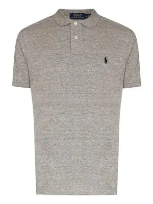 Polo Ralph Lauren Embroidered Logo Polo Shirt - Canterbury Heather