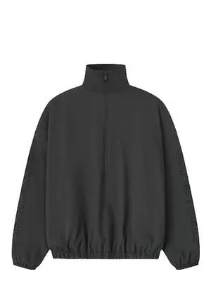 Fear Of God Essentials Tech Nylon Half Zip Track Jacket - Iron Grey