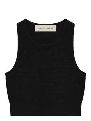 Fear Of God Essentials Waffle Sport Tank - Vintage Black