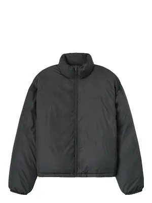 Fear Of God Essentials Nylon Puffer Jacket Iron Grey