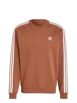 Adidas Adicolor Classics 3-stripes Crewneck Sweatshirt - Preloved Brown