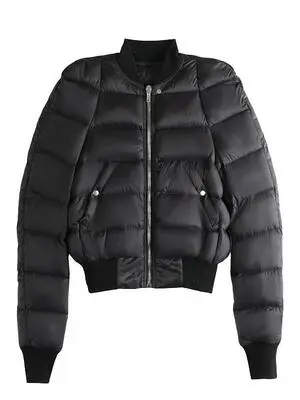 Rick Owens Duvet Flight Jacket - Black