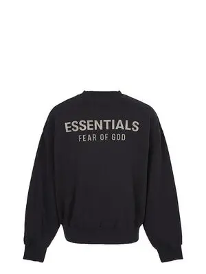 Fear Of God Essentials Fleece Sweatshirt - Black