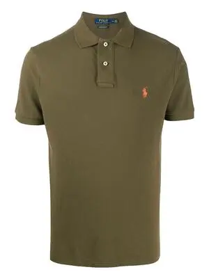 Polo Ralph Lauren Short-sleeve Slim Fit Mesh Polo - Canopy Olive