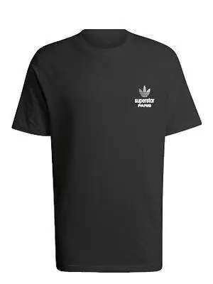 Adidas Paris Superstar Graphic T-shirt - Black