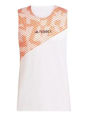 Adidas Techrock Pro Tank Top - White Semi Impact Orange