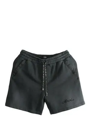 Amiri Bleach Bandana Short - Black