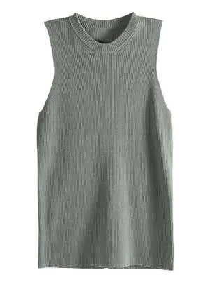 Rick Owens Logo Tank - Green