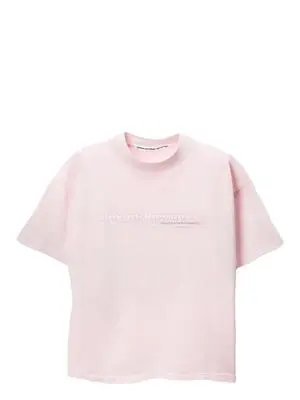 Alexander Wang Shrunken T-shirt - Light Pink